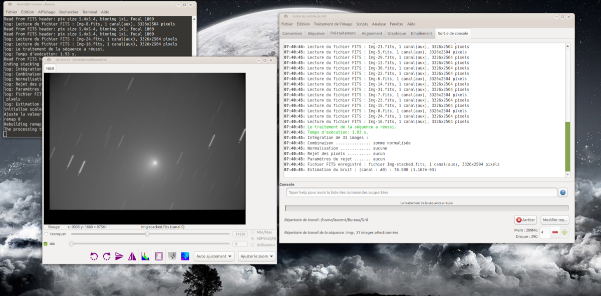 Utilisation du Gradient rotationnel